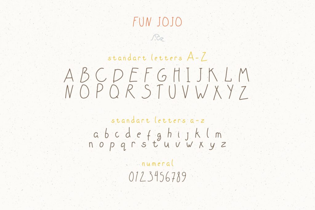 fun JOJO Handwritten Font – MasterBundles