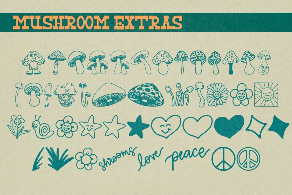 Funguy - Interlocked Slab Serif Font – MasterBundles