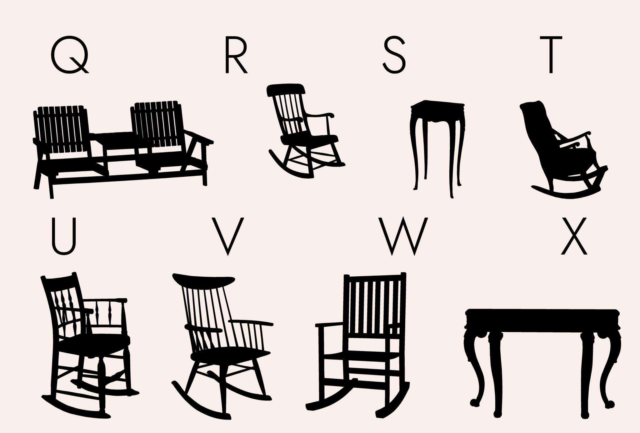 Furniture Dingbats Font – MasterBundles