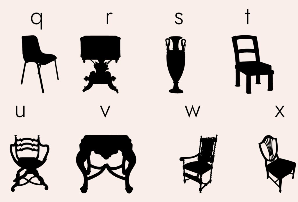 Furniture Dingbats Font – MasterBundles