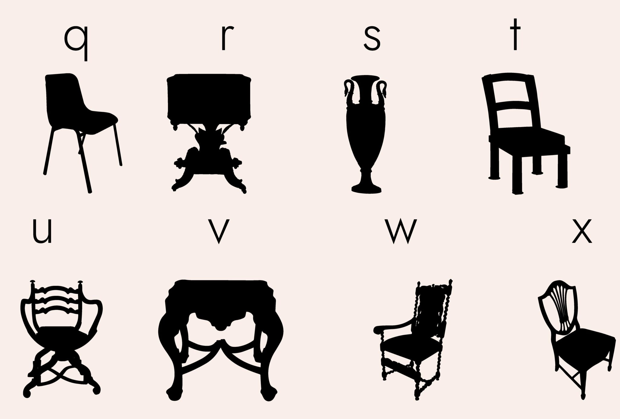 Furniture Dingbats Font – MasterBundles
