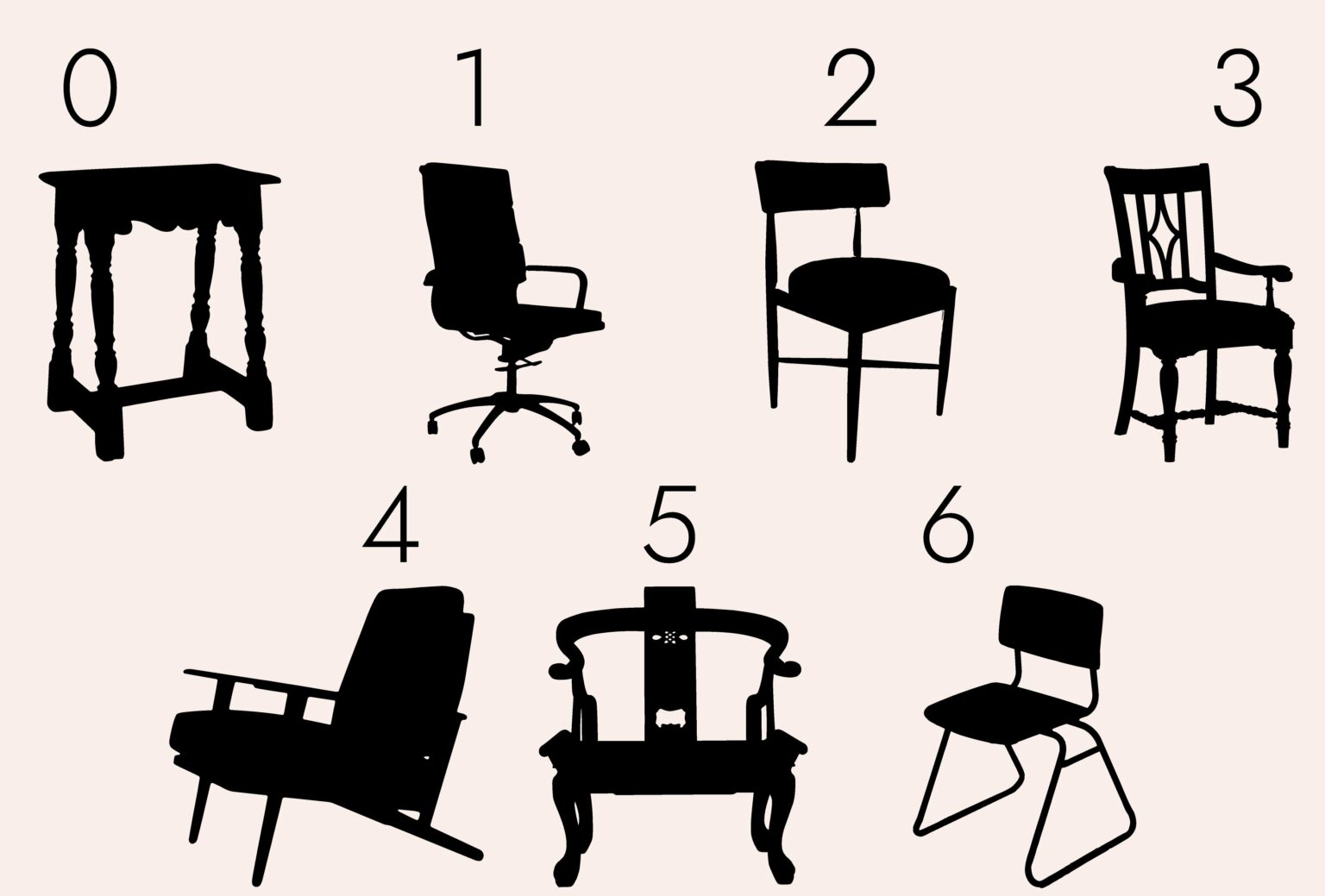 Furniture Dingbats Font – MasterBundles