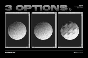 Bit Machine Halftone Action – MasterBundles