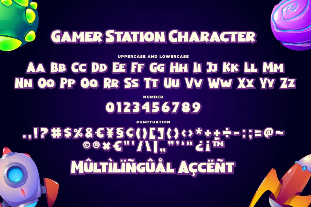 Gamer Station a Playful Game Font – MasterBundles