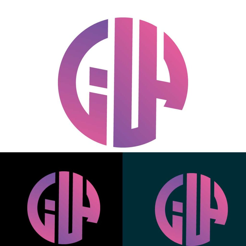GHA letter momogram logo SVG/EPS/PNG - MasterBundles