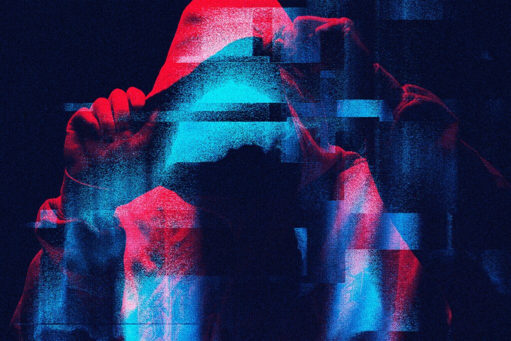 Glitch Displacement Poster Effect – MasterBundles