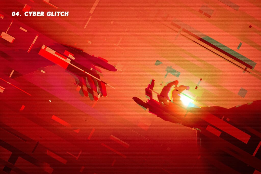 Glitch Matrix Photoshop Effect – MasterBundles