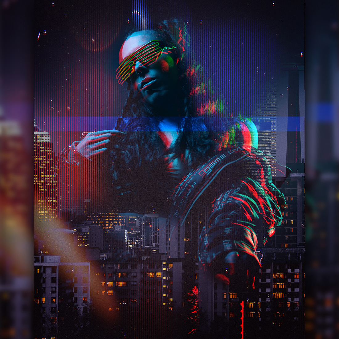 Spray Noise Distortion Effect – MasterBundles