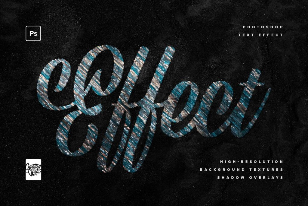 Glitter Photoshop Text Effects Pack – MasterBundles