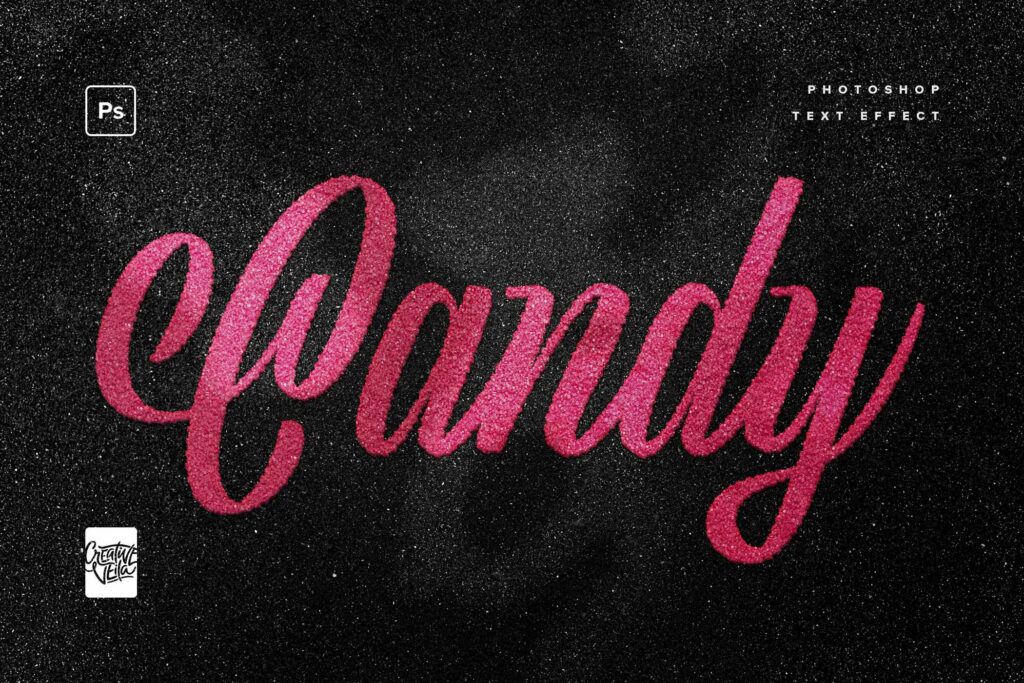 Glitter Photoshop Text Effects Pack – MasterBundles