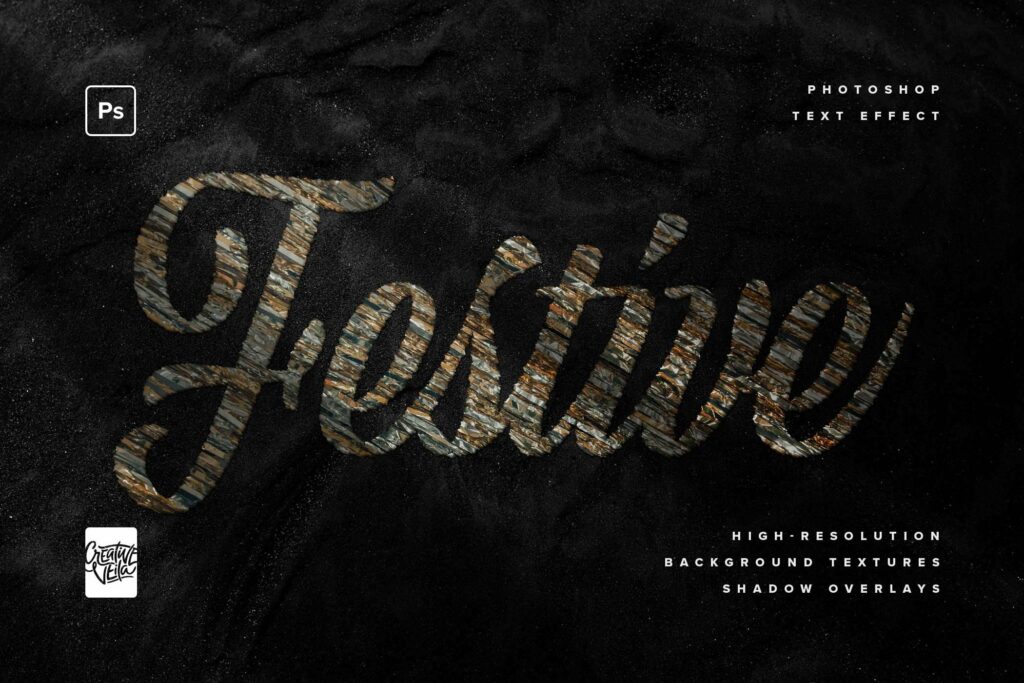 Glitter Photoshop Text Effects Pack – MasterBundles