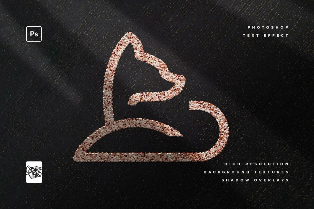 Glitter Photoshop Text Effects Pack – MasterBundles