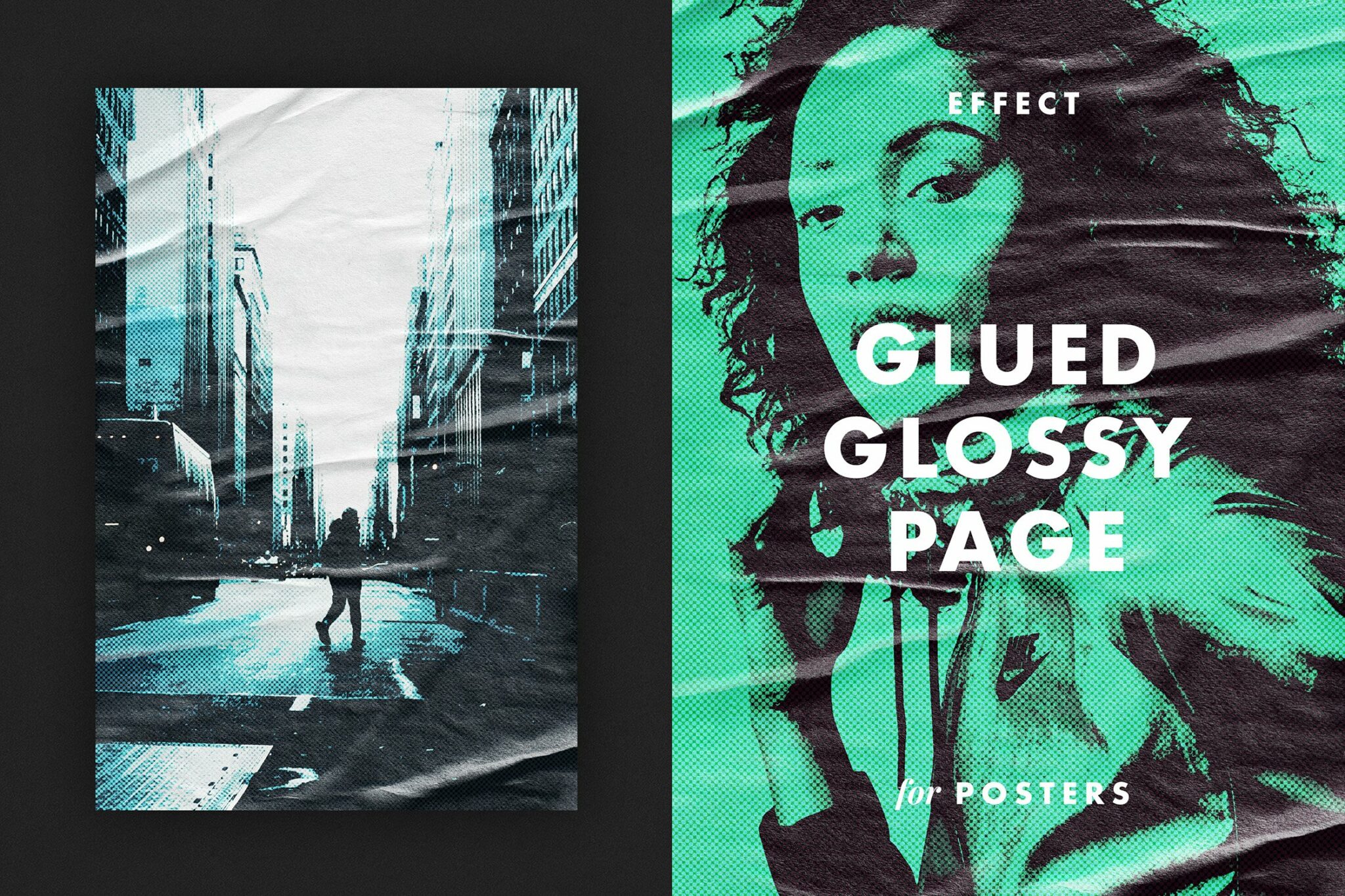 Glued Glossy Page Effect for Poster – MasterBundles