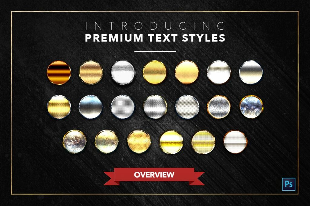 Gold & Silver #2 - 20 Text Styles – MasterBundles
