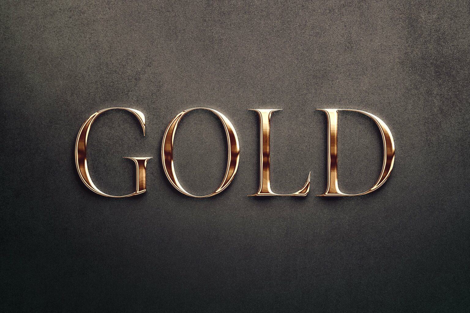 Gold Nugget Text Effect – MasterBundles