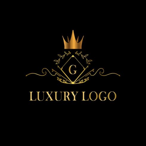 Attractive Luxury Golden Logo Design - MasterBundles