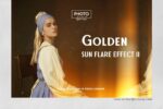 Golden Sun Flare Overlay Effect II – MasterBundles