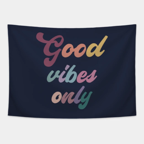 Good vibes only - Vintage typography t-shirt design vector - MasterBundles