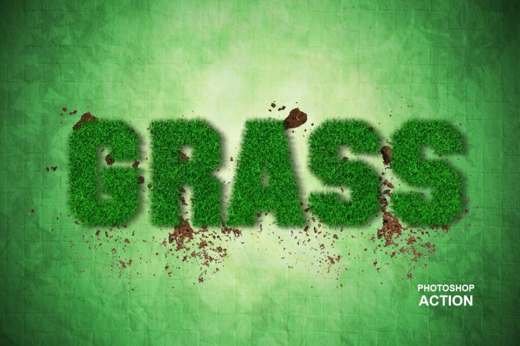 Grass Photoshop Action – MasterBundles