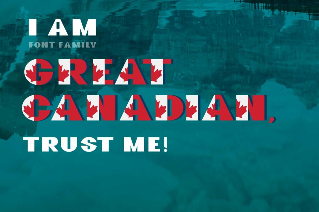GreatCanadian-font family – MasterBundles
