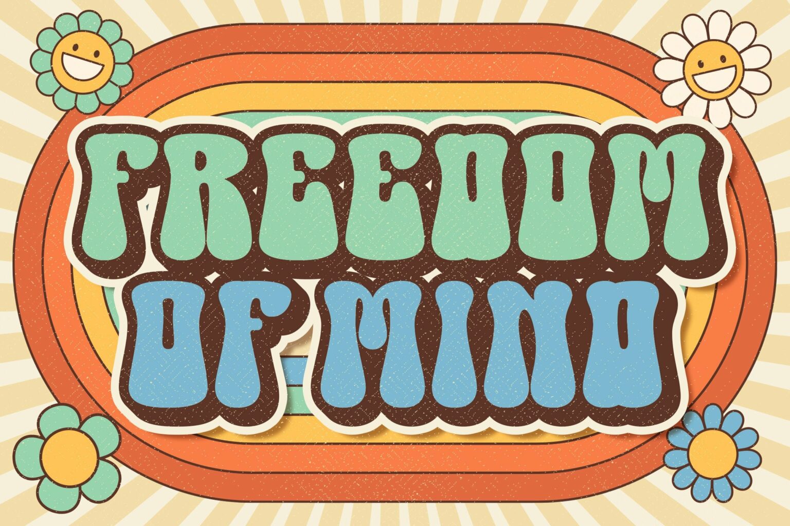 Groovy Beach a Retro Groovy Font – MasterBundles