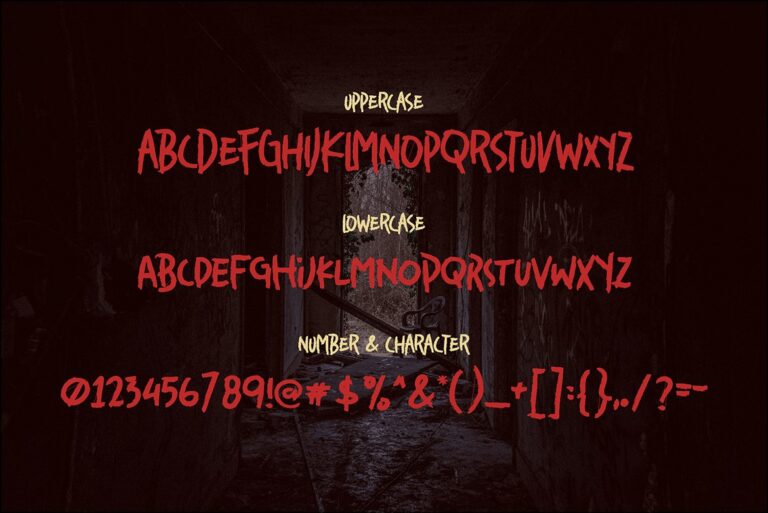 Gruesome - Horror Font – MasterBundles