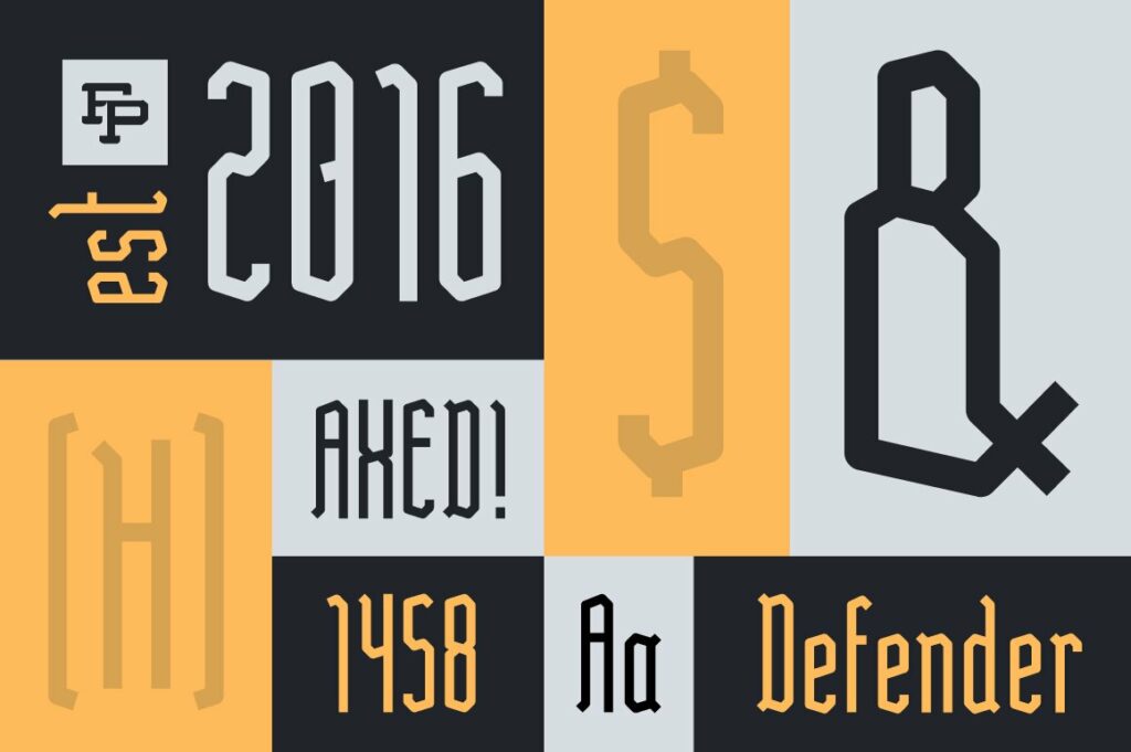 Halberd Display Font – MasterBundles