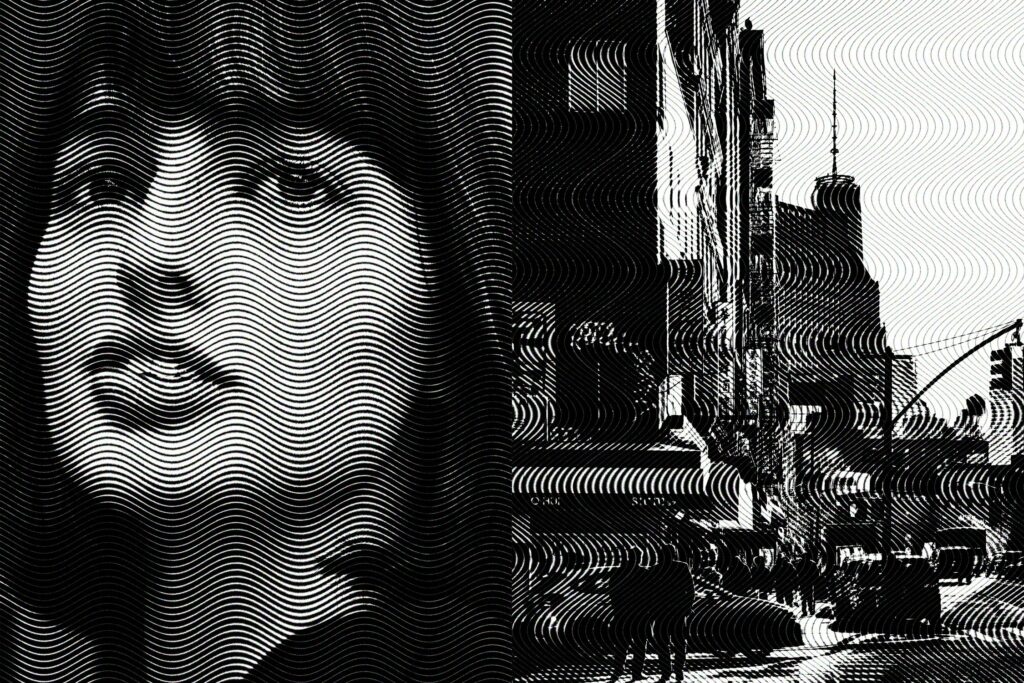 Halftone Patterns Poster Effect – MasterBundles