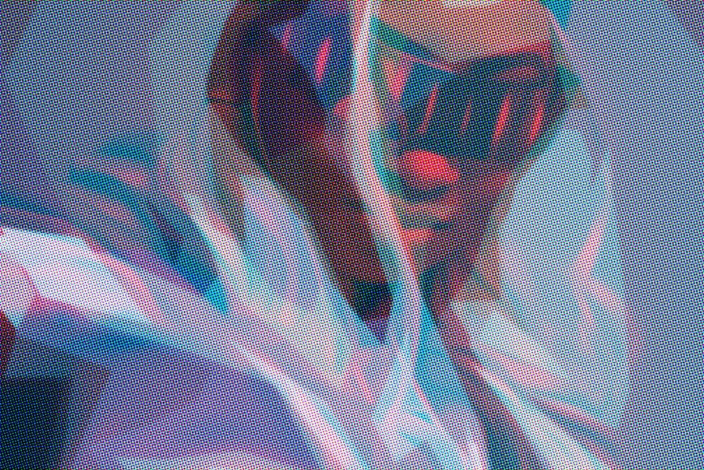 Halftone Polygon Poster Effect – MasterBundles