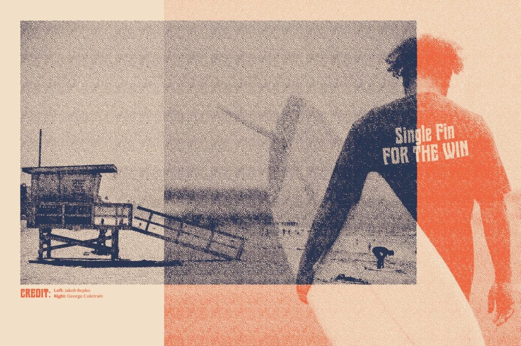 Halftone Zine Machine PSD + Action – MasterBundles
