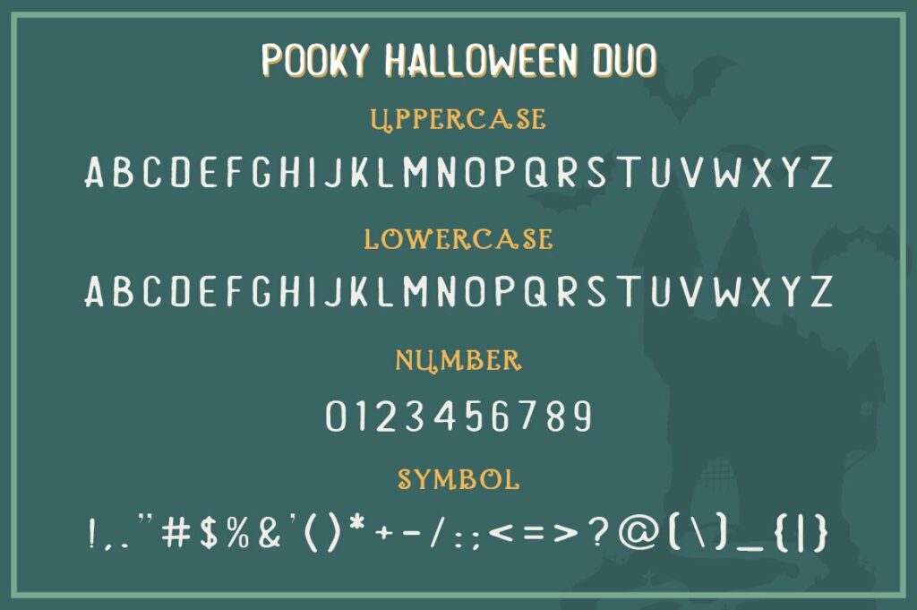 Pooky Halloween Font Due + Extras – MasterBundles