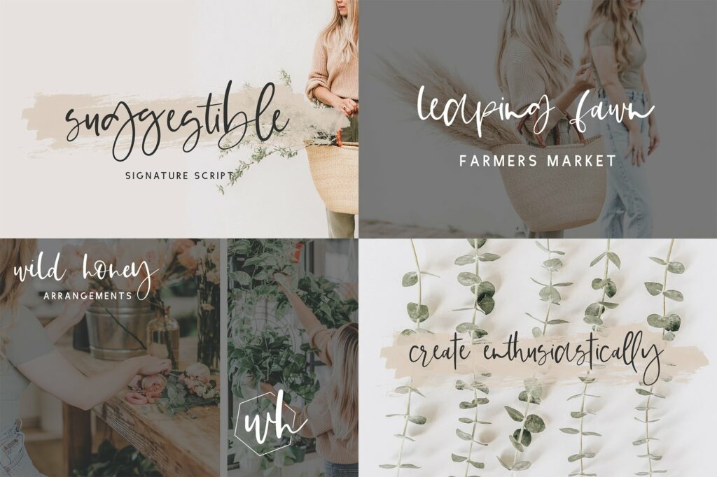 The Handwriting Font Bundle Volume 5 – MasterBundles