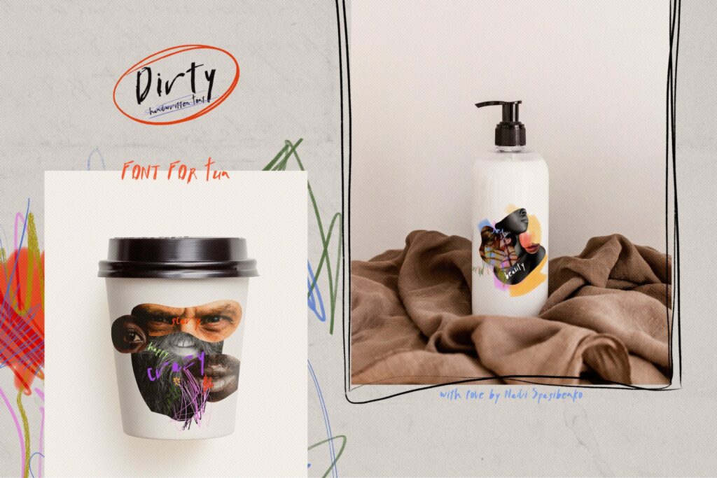 Dirty Handwritten Font – MasterBundles