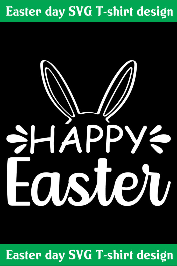 happy Easter SVG T-shirt design - MasterBundles