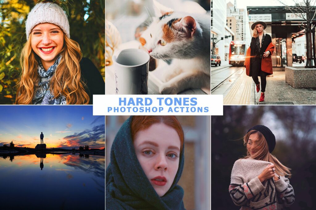 Hard Tones Photoshop Actions – MasterBundles