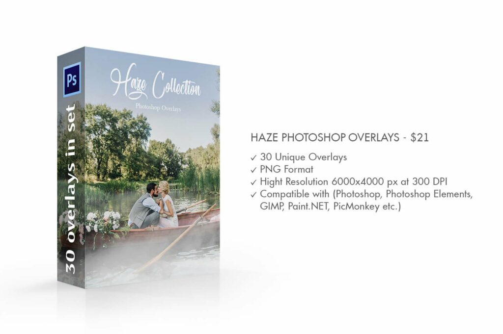 Haze Photoshop Overlays – MasterBundles