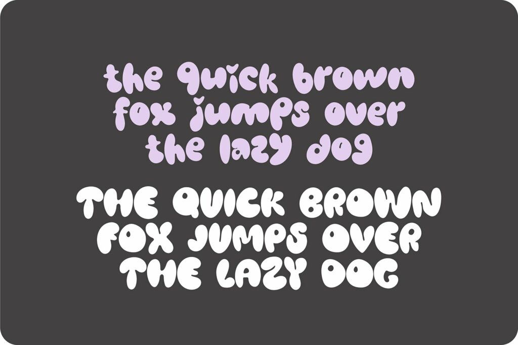 HAPPY CLUB Funky Cute Bubble Font – MasterBundles