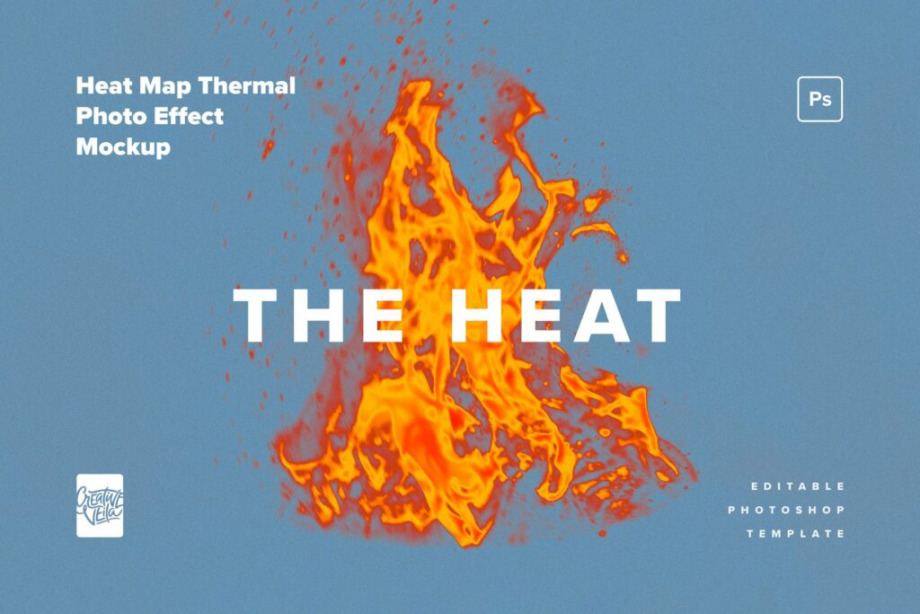 Heat Map Thermal Photo Effects – MasterBundles