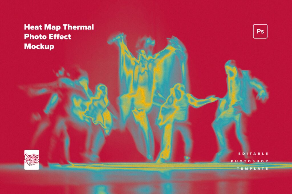 Heat Map Thermal Photo Effects – MasterBundles