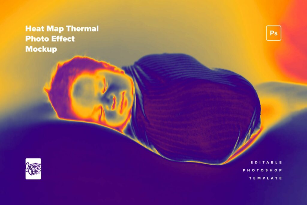 Heat Map Thermal Photo Effects – MasterBundles