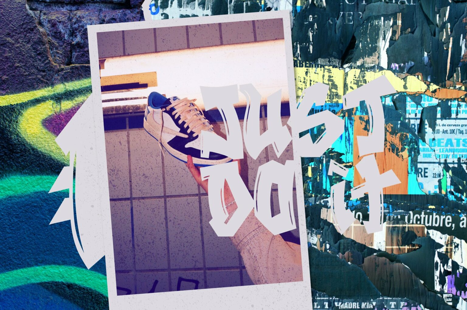 Heaven Spot - Rad Graffiti Display – MasterBundles