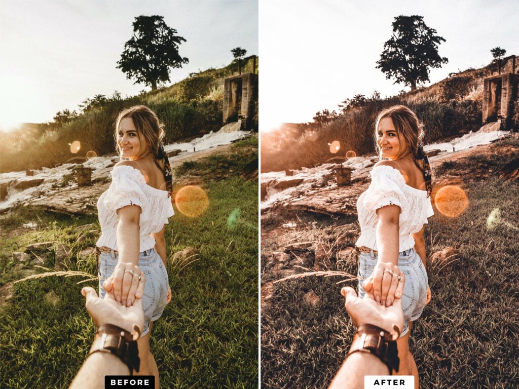10 Sunny & Warm Mobile Presets – MasterBundles