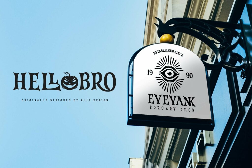 Hellobro Typeface – MasterBundles