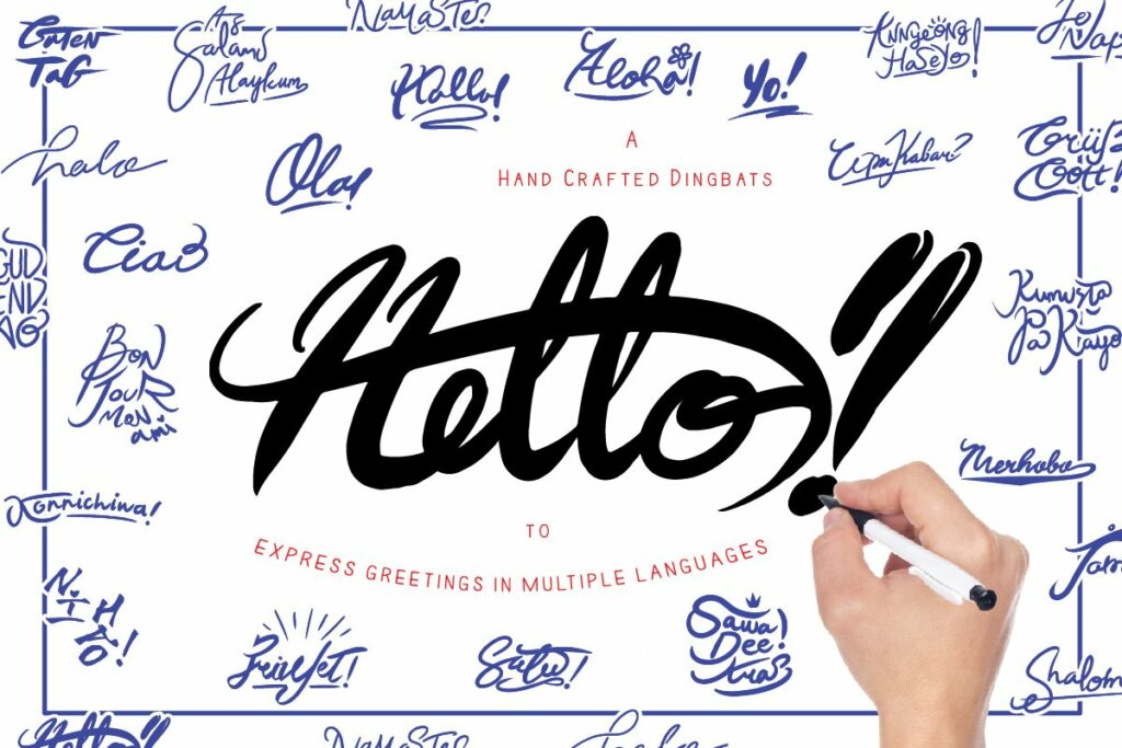 Hello Multilanguage Dingbats – MasterBundles