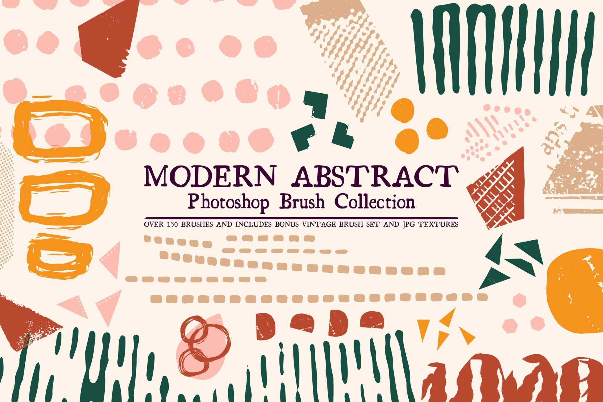 Abstract Photoshop Brushes – MasterBundles
