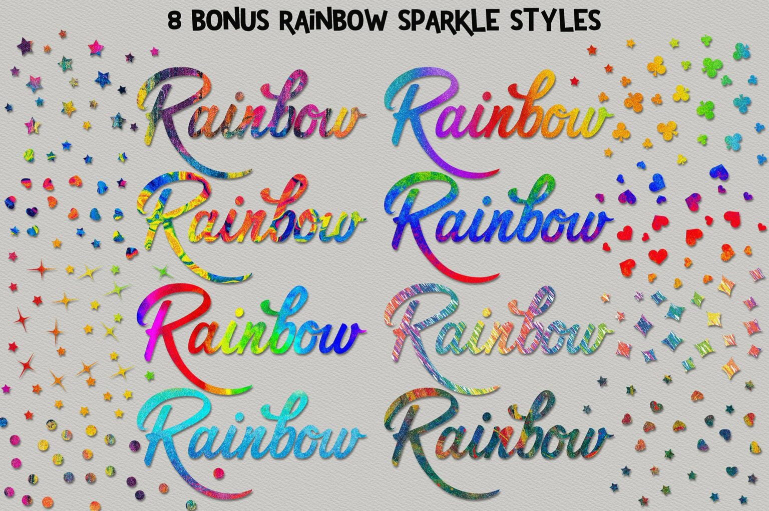 Silver Bling Photoshop Layer Styles – MasterBundles