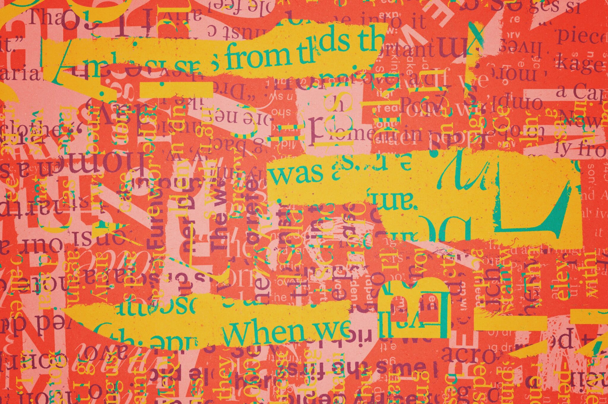 Text Collage Photoshop Brushes – MasterBundles