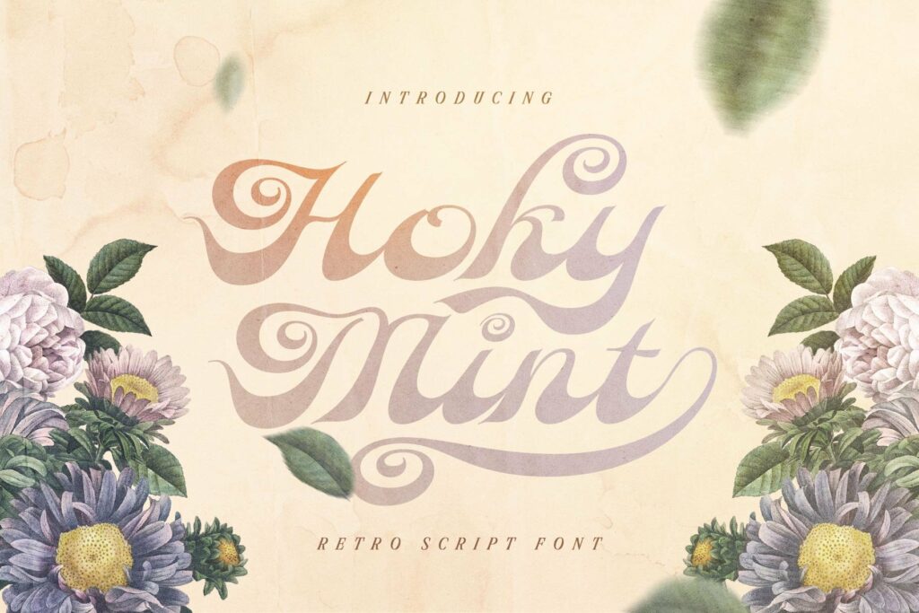 Hoky Mint Typeface – MasterBundles