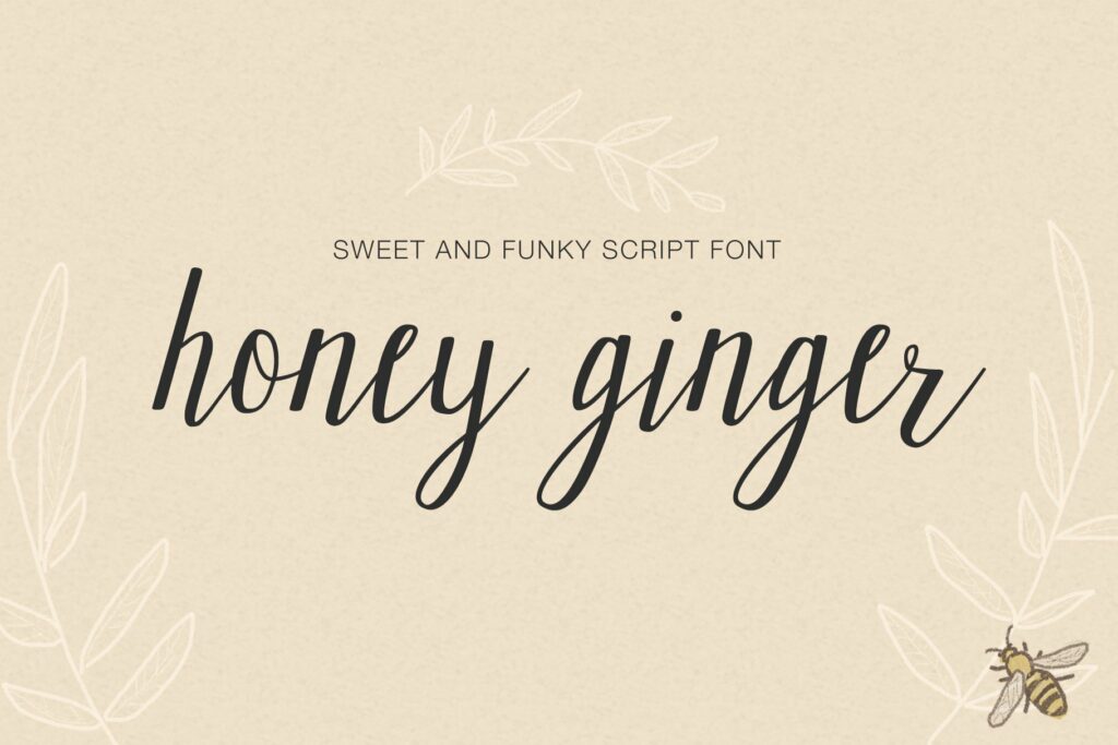 Honey Ginger Handwritten Font – MasterBundles