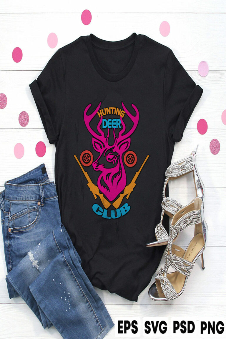 Hunting deer club - MasterBundles